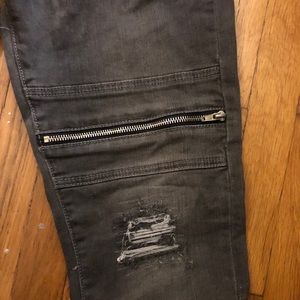 RSQ | Jeans | Rsq Skinny Jeans 32 Ripped Zippers | Poshmark